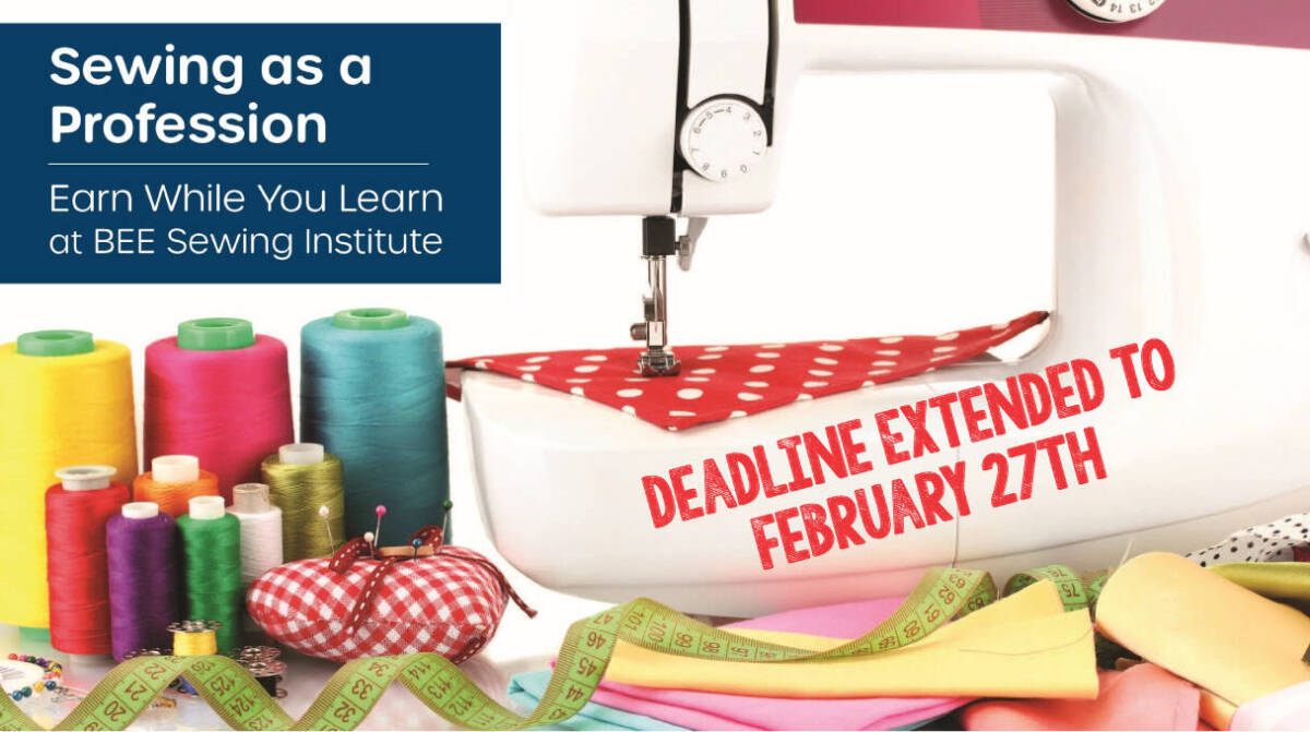 Sewing as a Profession – Earn While You Learn at BEE Sewing Institute ...